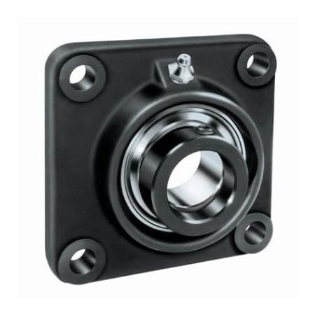 Fafnir Flange Mounted Ball Bearing Unit, 4-Bolt Mount YCJT1-3/16SGT | Zoro